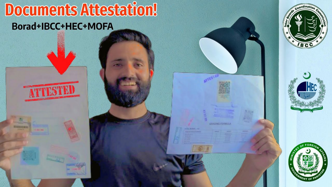 Attestation Process of Educational Documents | Board | IBCC | HEC ...