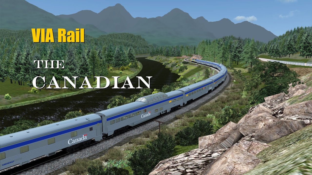 VIA Rail: The Canadian (Train Simulator Classic) - YouTube