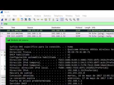 PRACTICA DE LABORATORIO 3.4.1.2: Uso de Wireshark para ver el tráfico de la red - YouTube