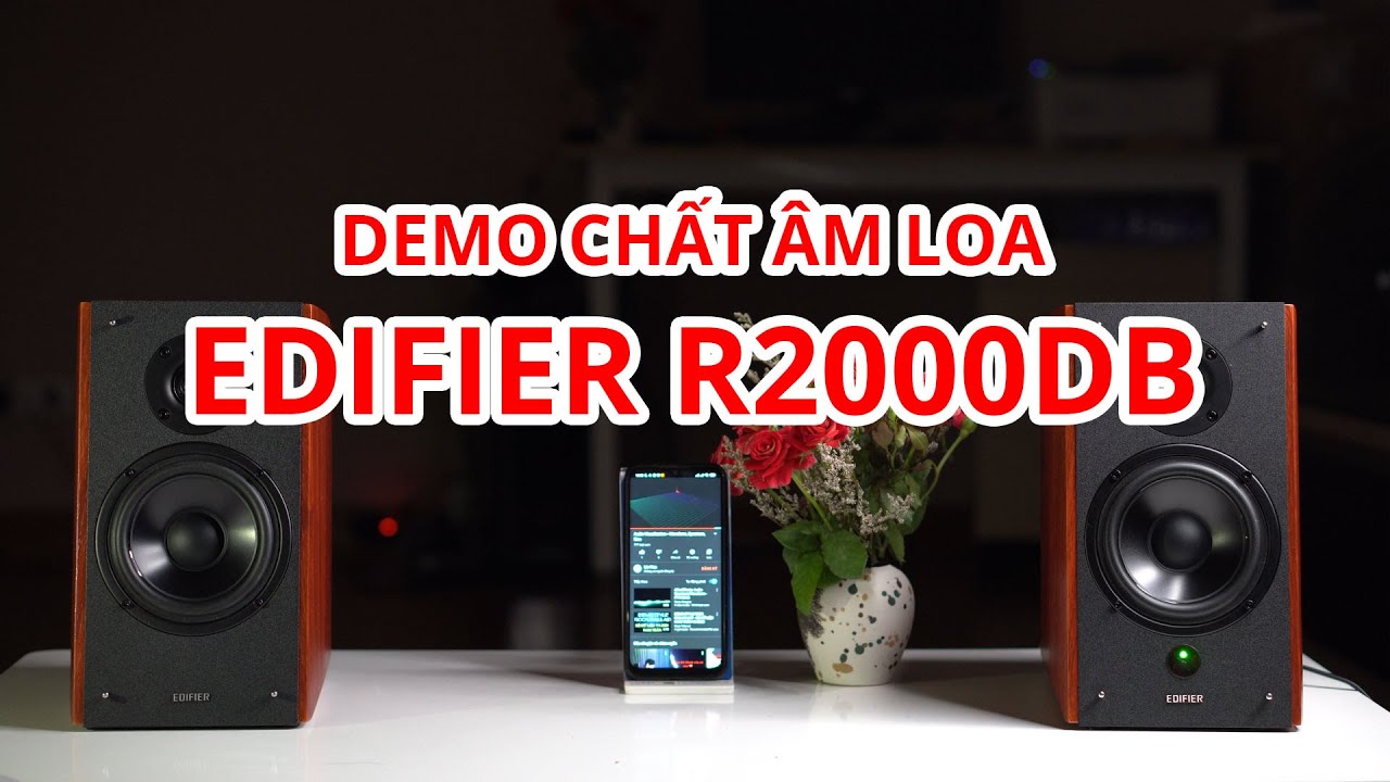 Demo chất âm loa Edifier R2000DB - YouTube