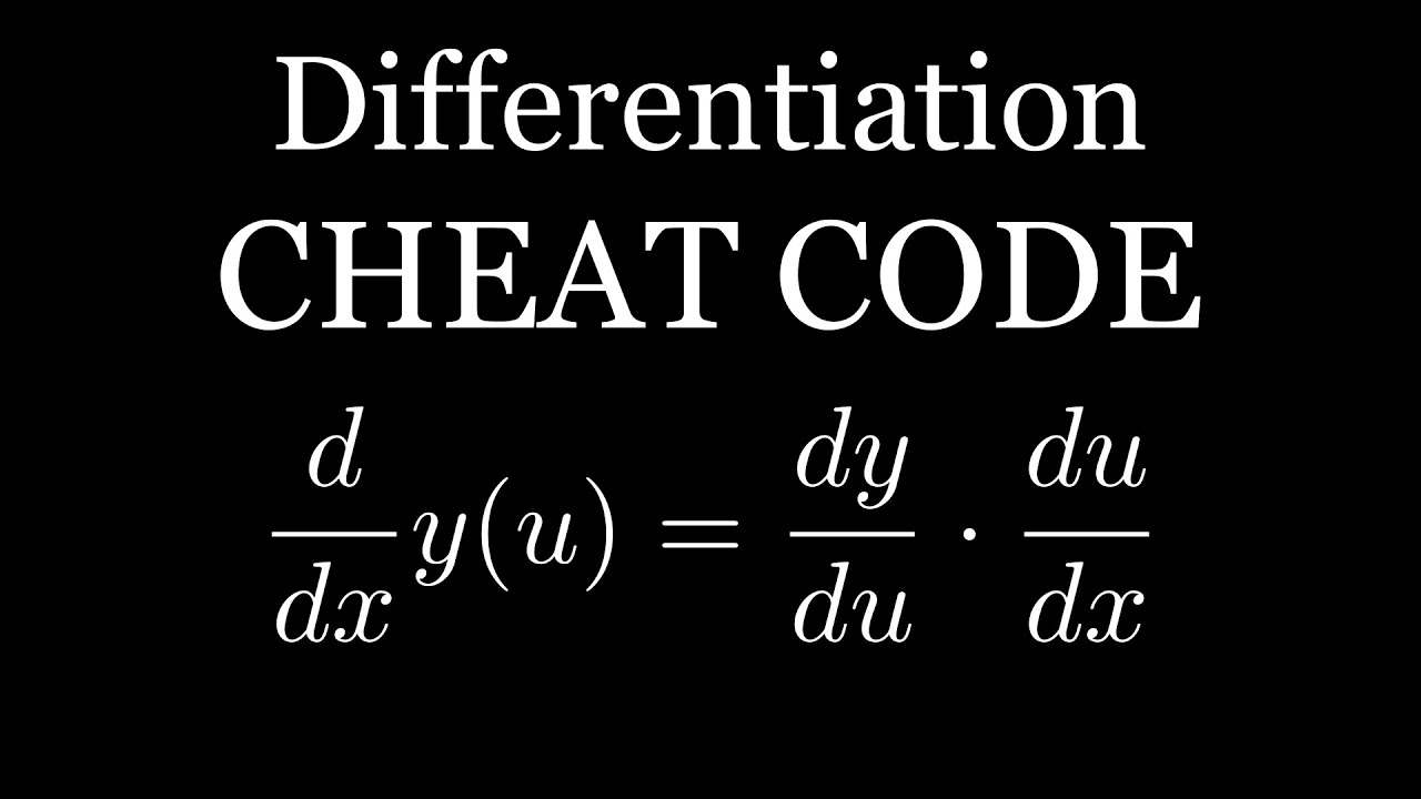 How to Differentiate ANYTHING! (Chain Rule) - YouTube