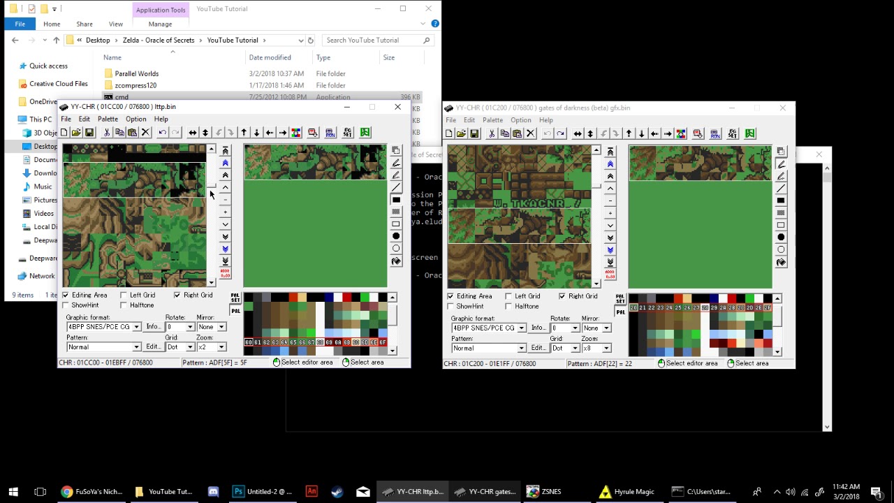 Hyrule Magic Tutorial Part 2 - Graphics Editing Introduction - YouTube