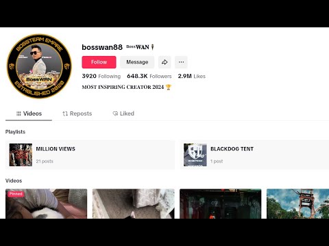 Bosswan Petang Tak Buat Live di Tiktok 19 februari 2025 - YouTube