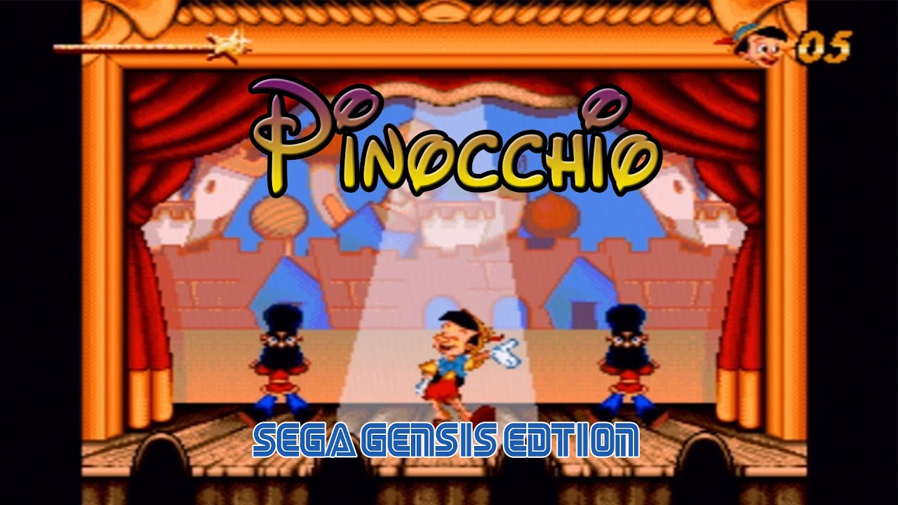 Classic Gaming: Pinocchio On The Sega Genesis! - YouTube