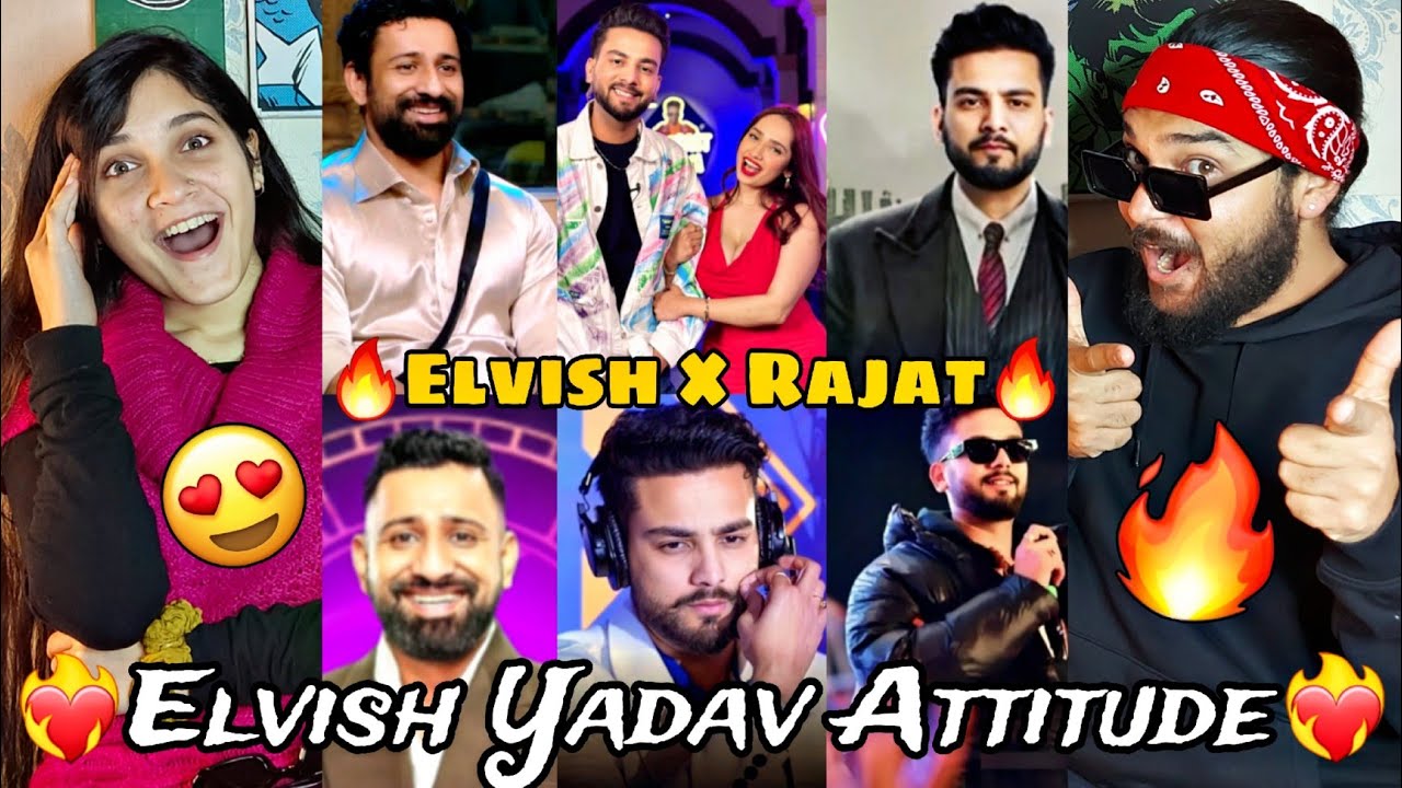 Elvish Yadav Attitude Video REACTION | Alvish Yadav Angry Moments ...