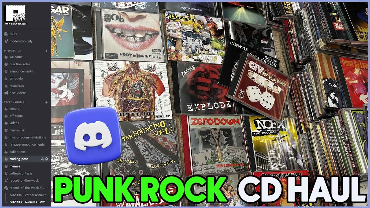 I Bought a Massive Punk Rock CD Collection (A-B) - YouTube