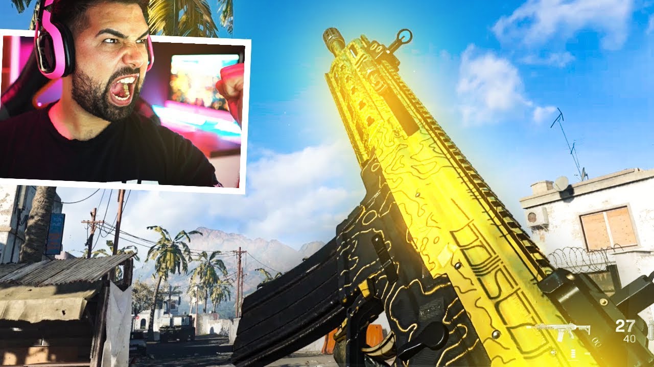 I Finally Unlocked GOLD CAMO in Modern Warfare.. - YouTube