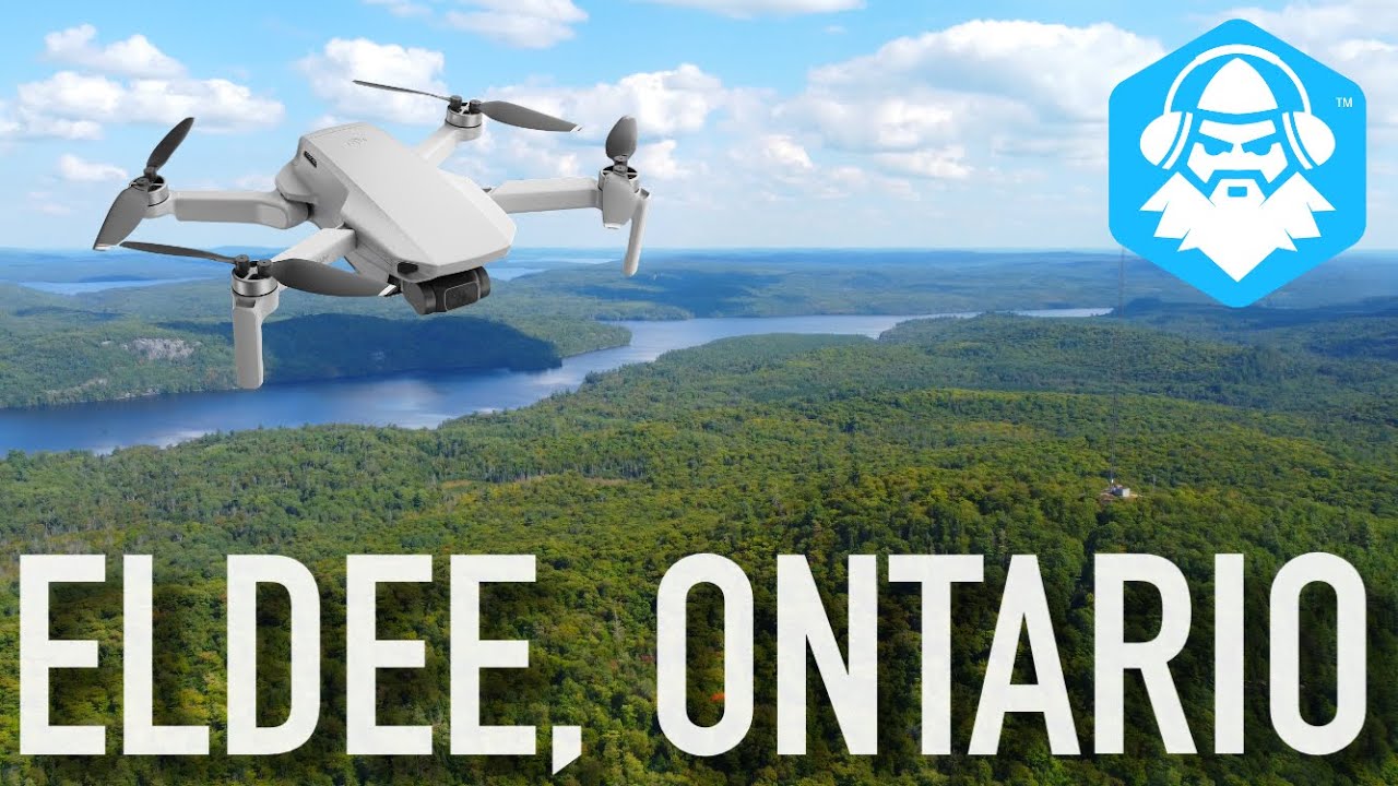 Eldee & Tembec - DJI mini 2 drone flight over rural Ontario & Quebec ...
