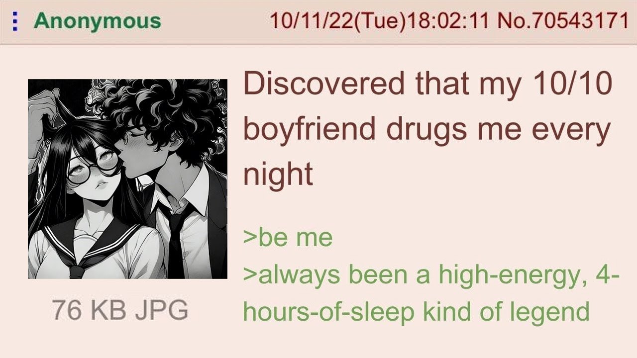 The dr*g master Femanon dates | 4chan stories - YouTube