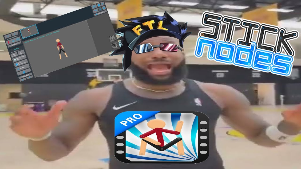 LeBron James scream if you love stick nodes - YouTube