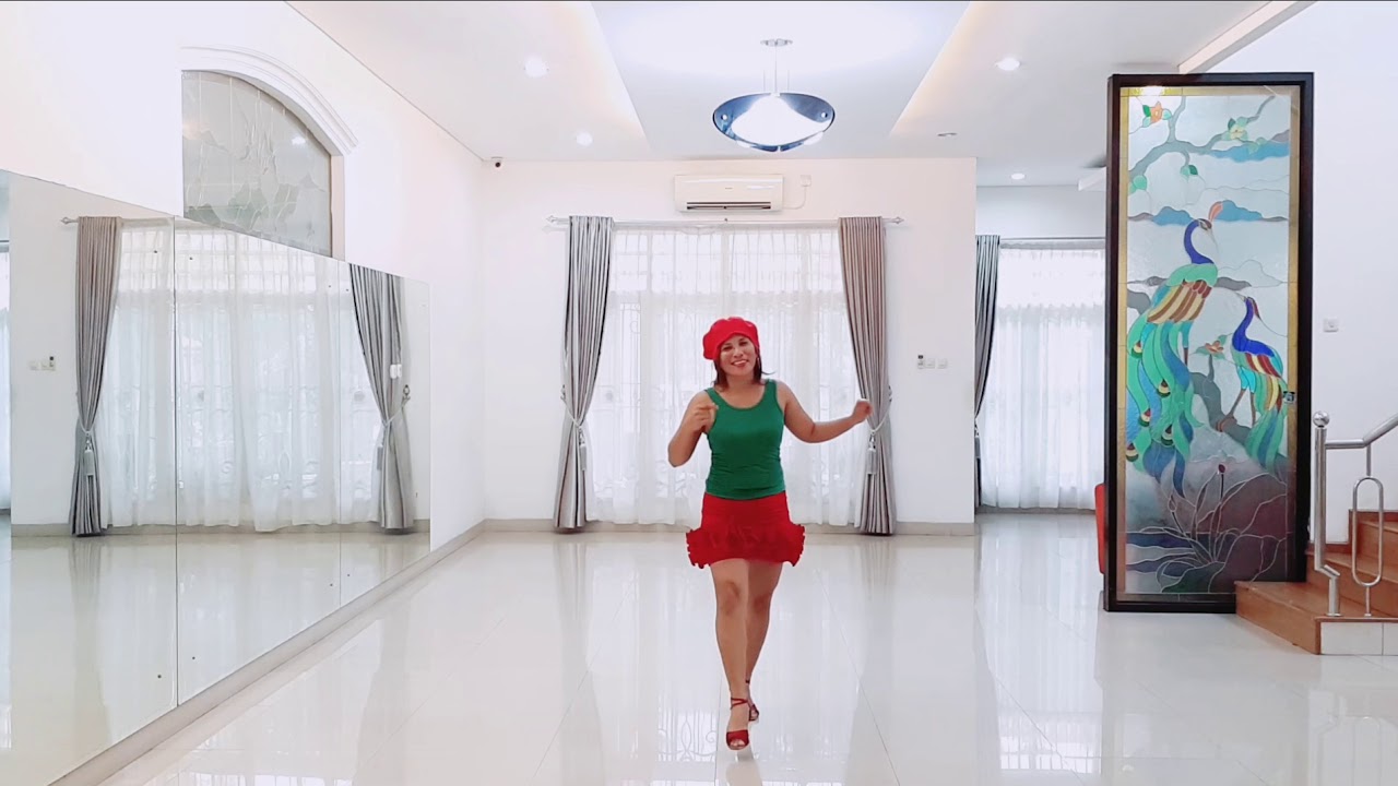 Christmas Everyday - line dance - YouTube