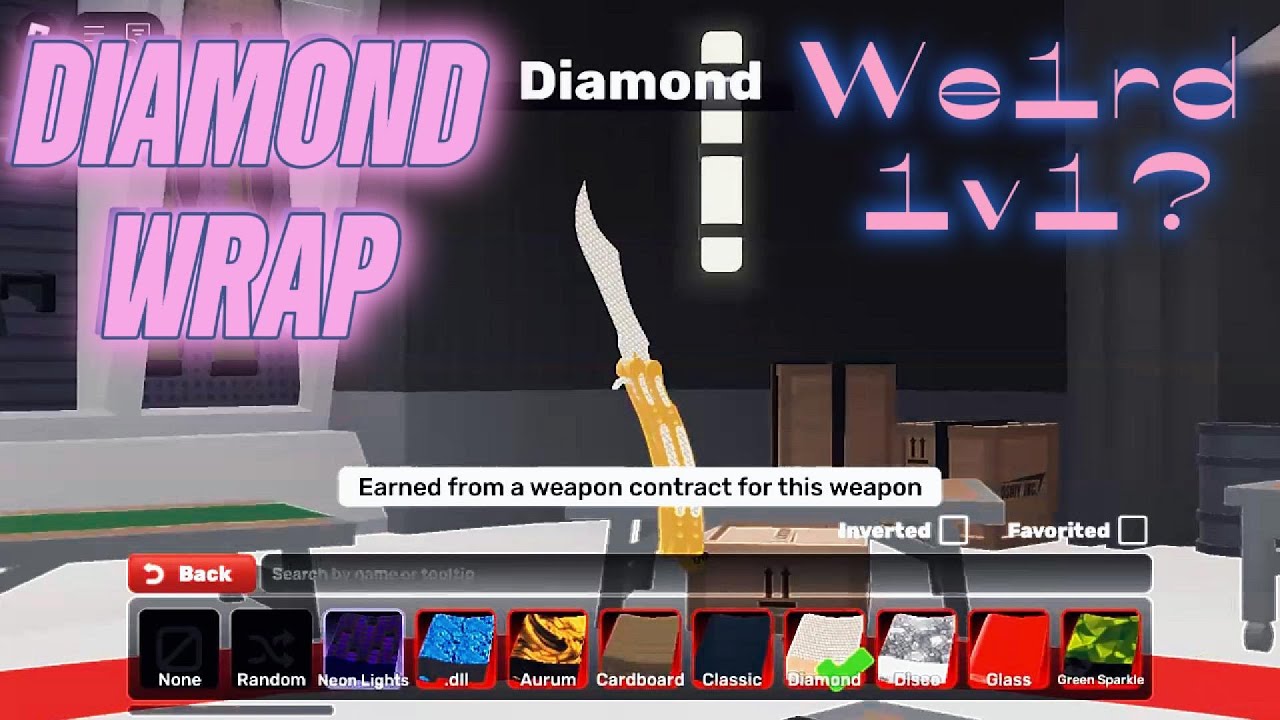 Bandit (DIAMOND WRAP KNIFE ROBLOX RIVALS CLIP) - YouTube