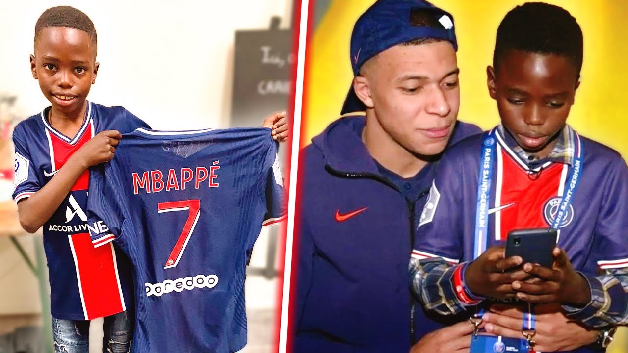 CET ENFANT A VECU UNE EXPÉRIENCE INCROYABLE AVEC KYLIAN MBAPPE! - YouTube