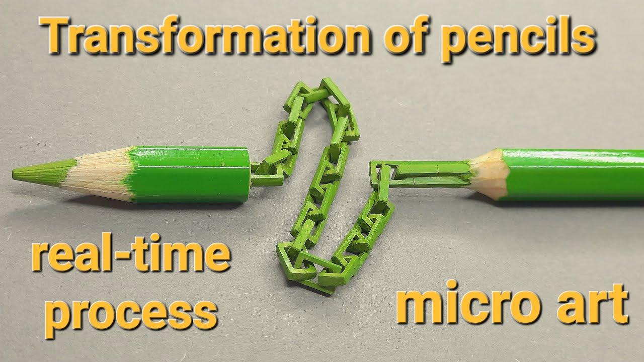 transformation of pencils - YouTube