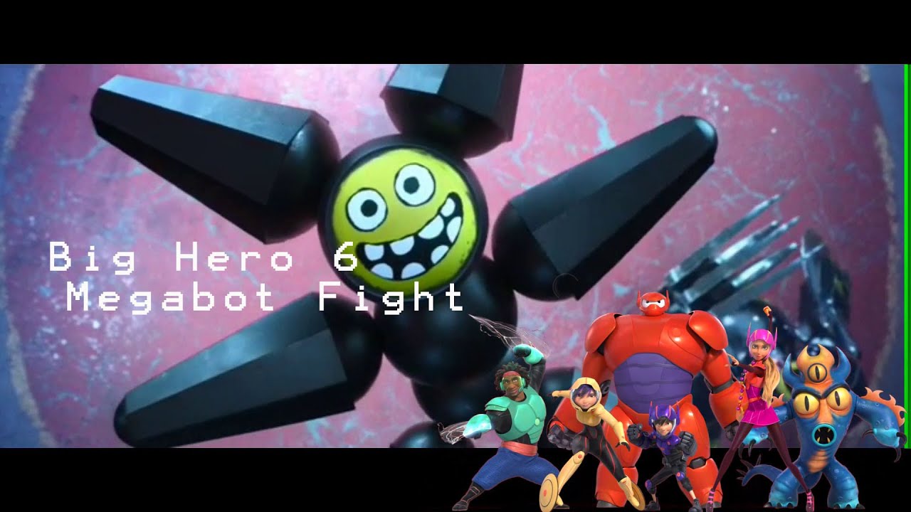 Big Hero 6 - Best Scenes Megabot - YouTube