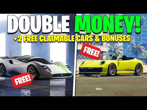 2 FREE CARS, DOUBLE MONEY, DISCOUNTS & MORE | GTA Online Weekly Update