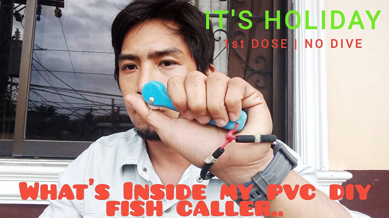 DIY FISH CALLER.. WHAT'S INSIDE my DIY PVC Fish caller..?🧐🧐🧐 - YouTube