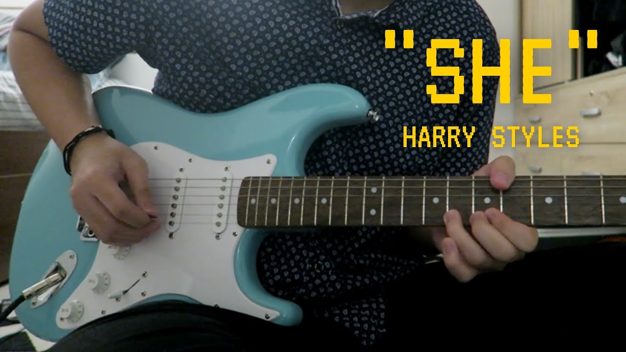Harry Styles - She (guitar solo cover) - YouTube