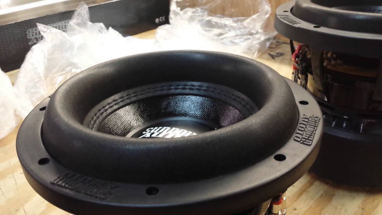 Sundown 8" Woofer Line-Up Overview - YouTube