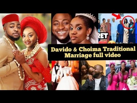 Finally Davido and Chioma Traditional Marriage Full Video - YouTube