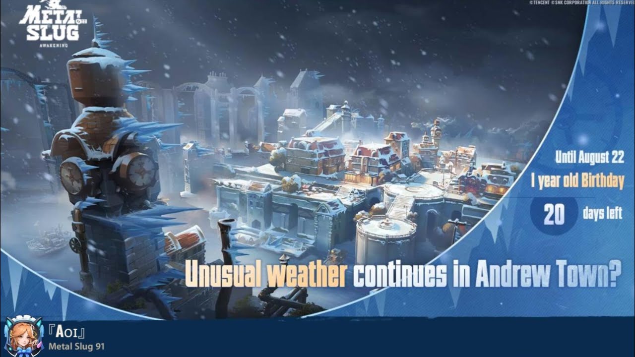 GIVEAWAY Dalam Menanti Season 4 Datang di Metal Slug Awakening Dong ...