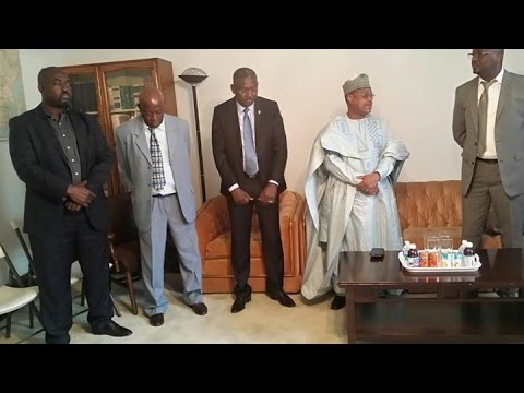 SEINI OUMAROU À L’AMBASSADE DU NIGER AUX USA - YouTube