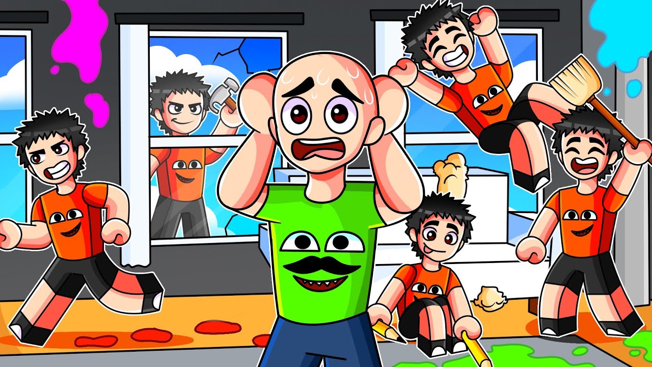 FUNNY CRAZY BOBBY ROBBY TROUBLE! | Brookhaven 🏡RP - YouTube