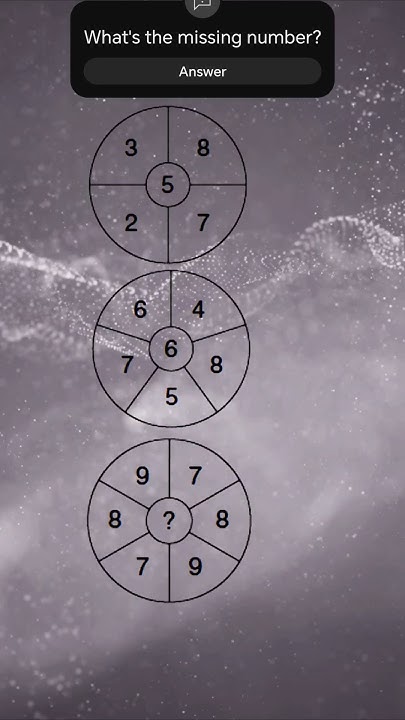 How Are You Going To Solve This Puzzle Numberpatterns Series Shorts Youtube