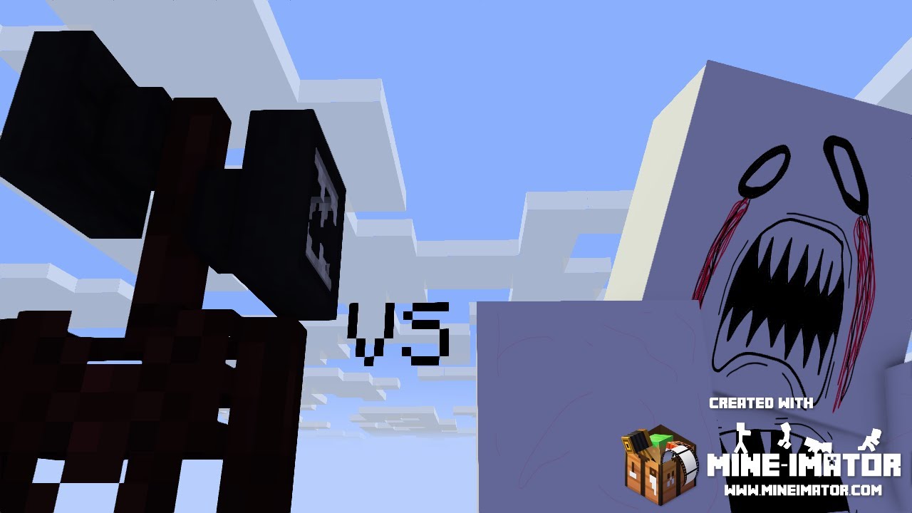(13+) Siren Head vs Mega John Minecraft Animation (Trevor Henderson vs ...