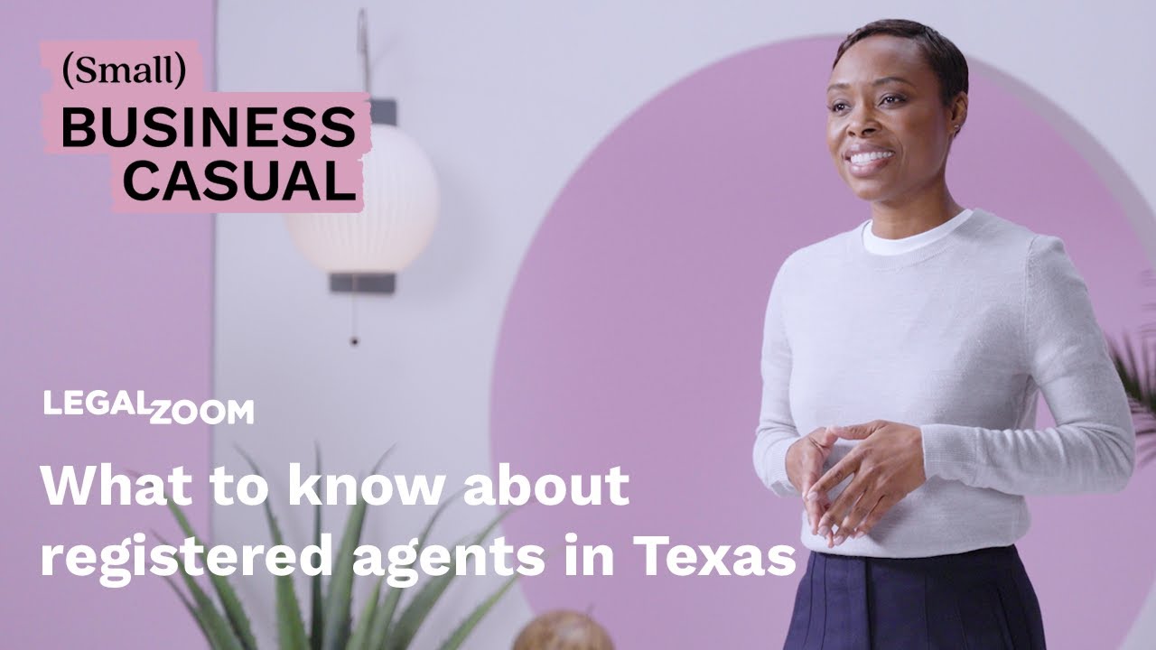 What you need to know about registered agents in Texas - YouTube