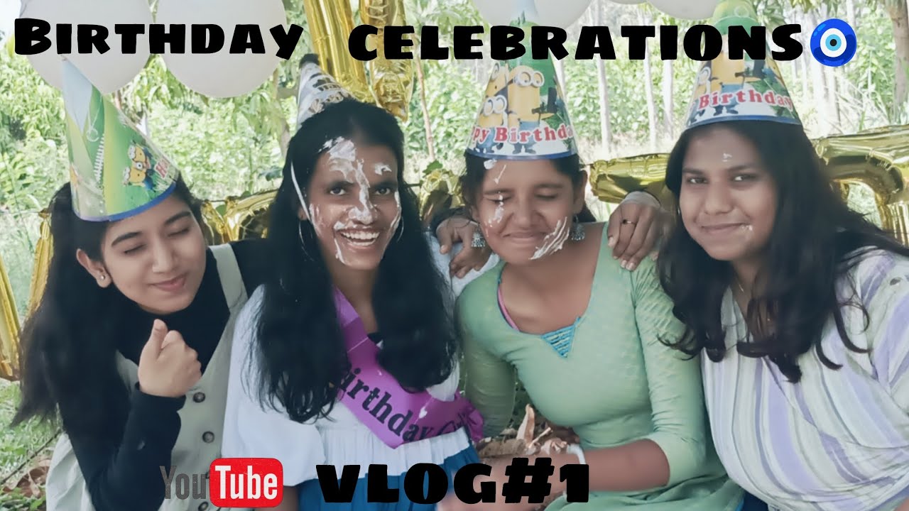 OUR FIRST VLOG📽️!! Birthday celebrations in farm house 🥳| pachu 19th ...