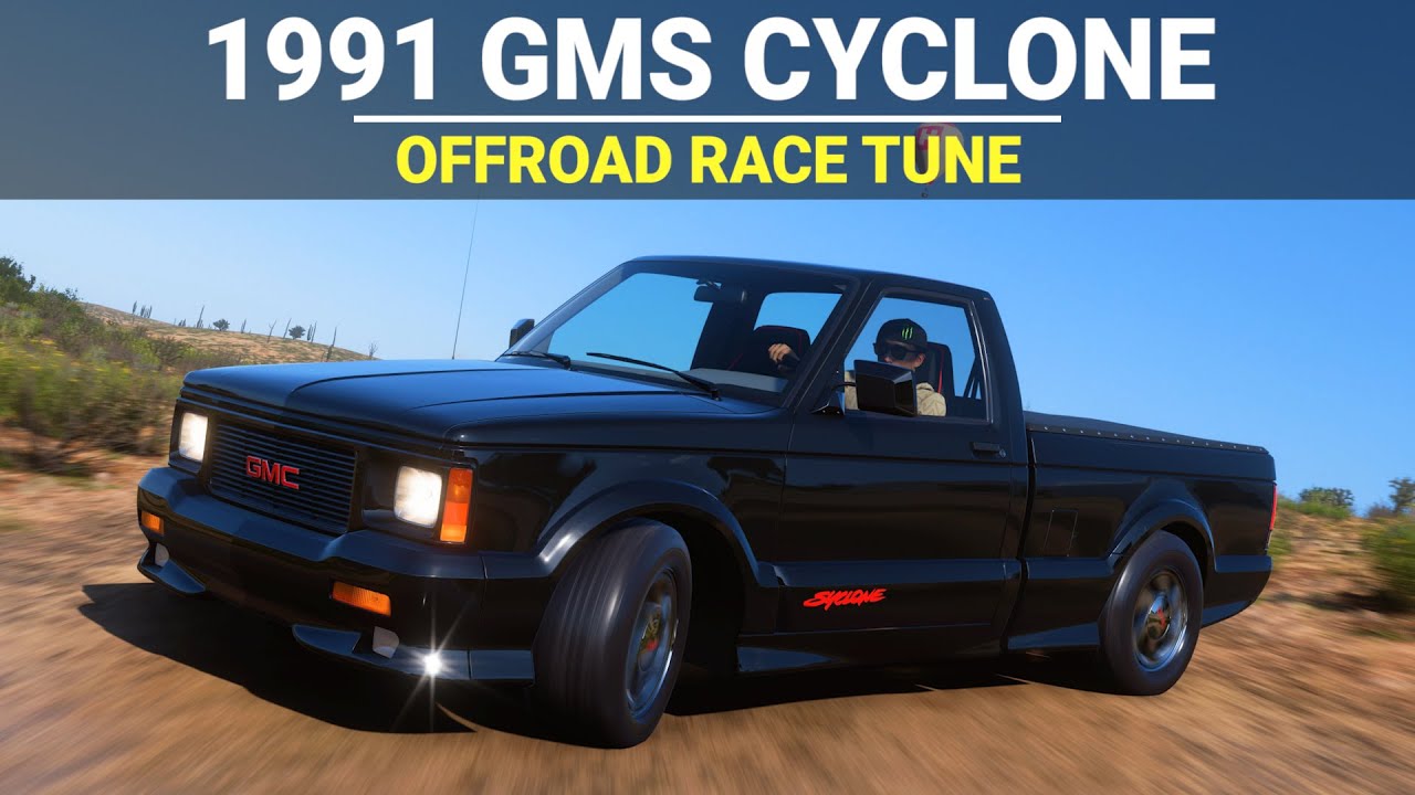 Forza Horizon 5 Tuning - 1991 GMC Syclone, FH5 Offroad Race Build, Tune ...