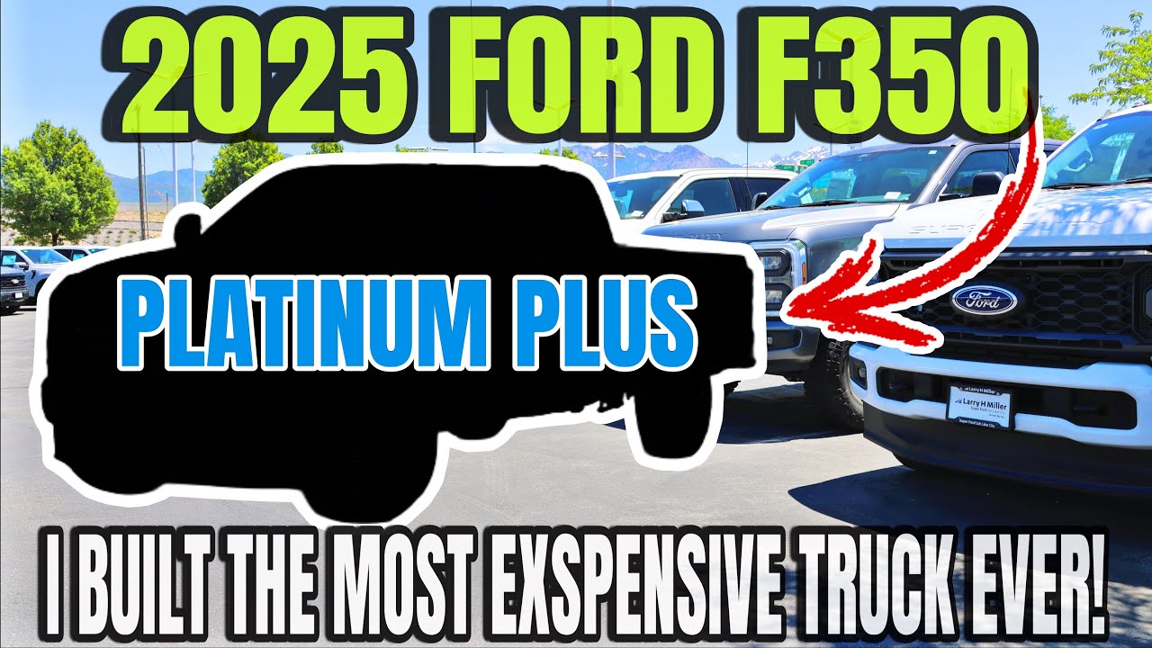 I Built The Most Exspensive 2025 Ford F350 Platinum Plus EVER! You Won ...