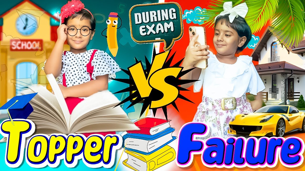 Topper Vs Failure 🙄🙄🙄#bengalicomedy #funny #comedy #misti #exam #misti ...