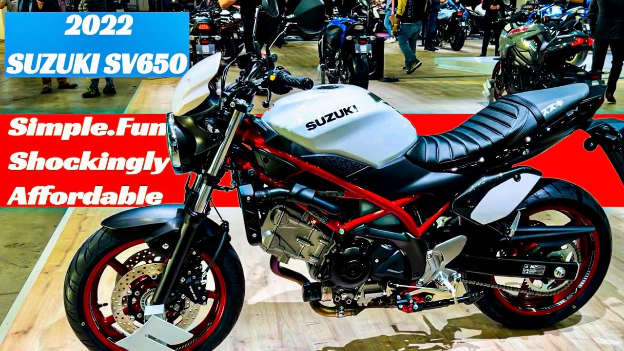 2022 All-Color Suzuki SV650 | Best Budget-Friendly Beginner Bike For ...