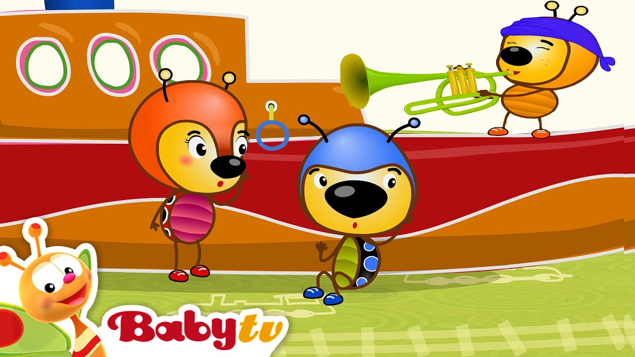 Hvilken lyd laver en boremaskine? Gættelege med Tiny Beats @BabyTVDAN ...
