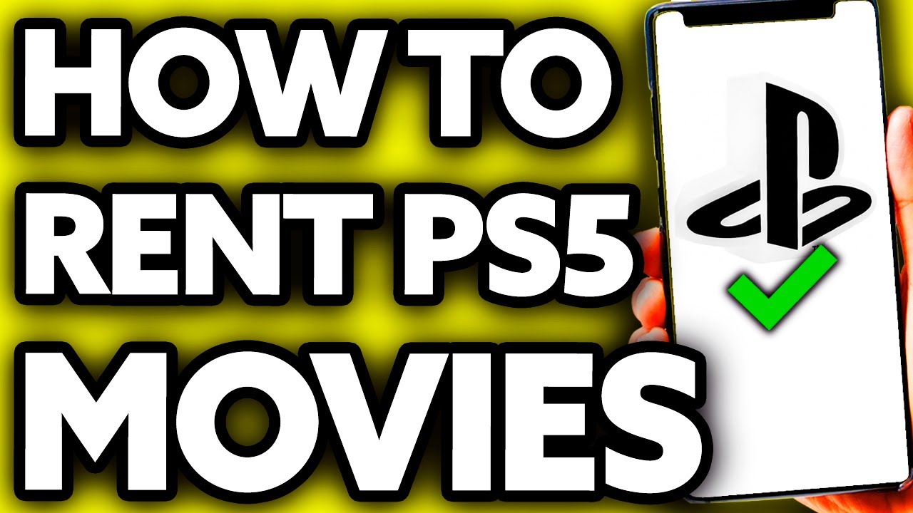 How To Rent Movies on PS5?? - YouTube
