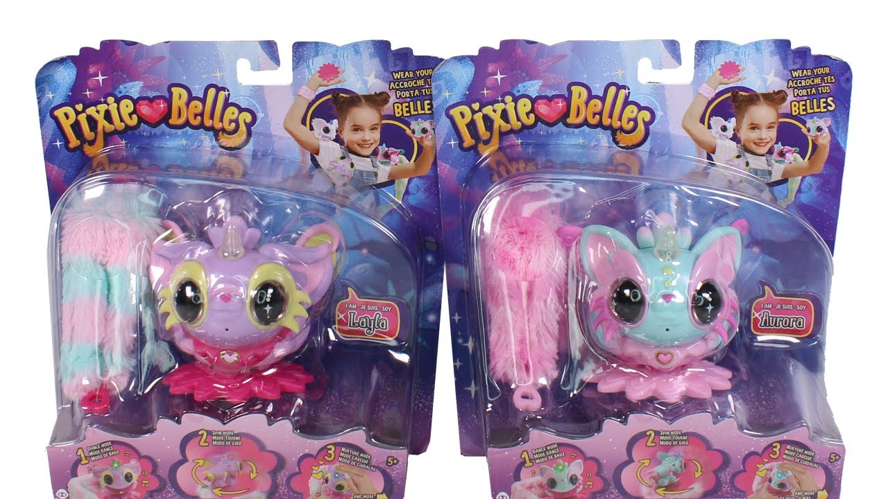 Pixie Belles Aurora and Layla Unboxing Toy Review - YouTube