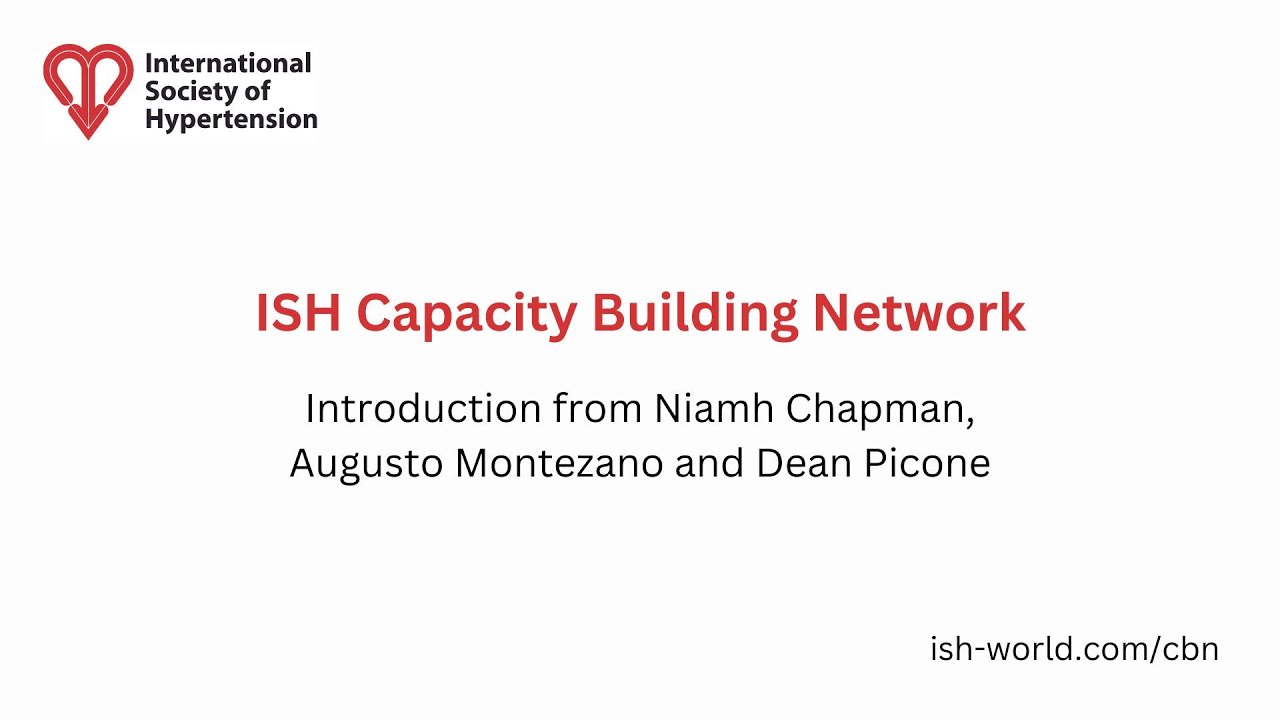 Launch of ISH Capacity Building Initiative - YouTube