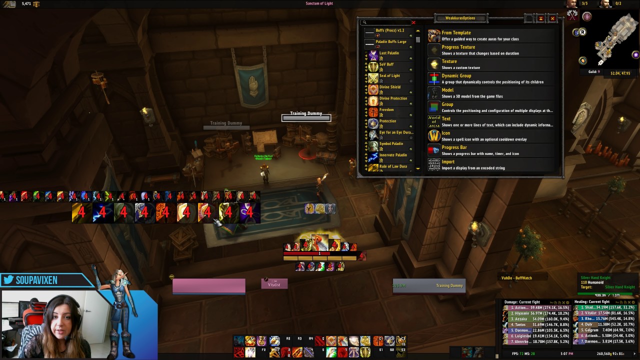 World of Warcraft | Retribution Paladin WeakAuras - Legion - YouTube