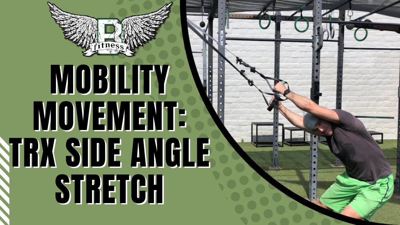 TRX Side Angle Stretch - YouTube