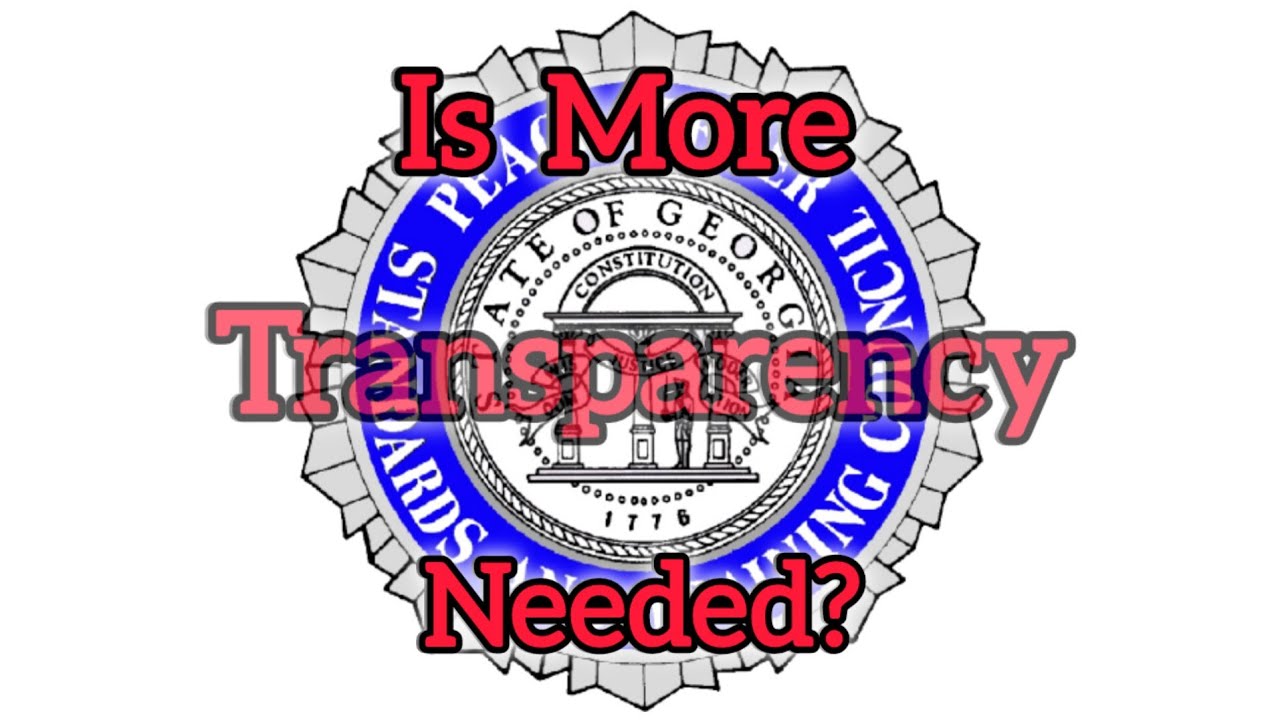 Is Transparency at Stake? Georgia Cop's 2+ Year POST Review - YouTube