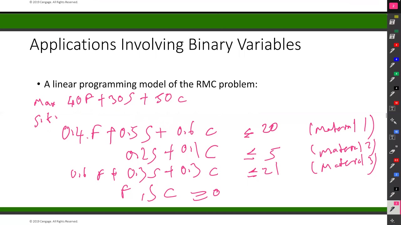 2 13 5 ILP RMC Fixed Cost - YouTube
