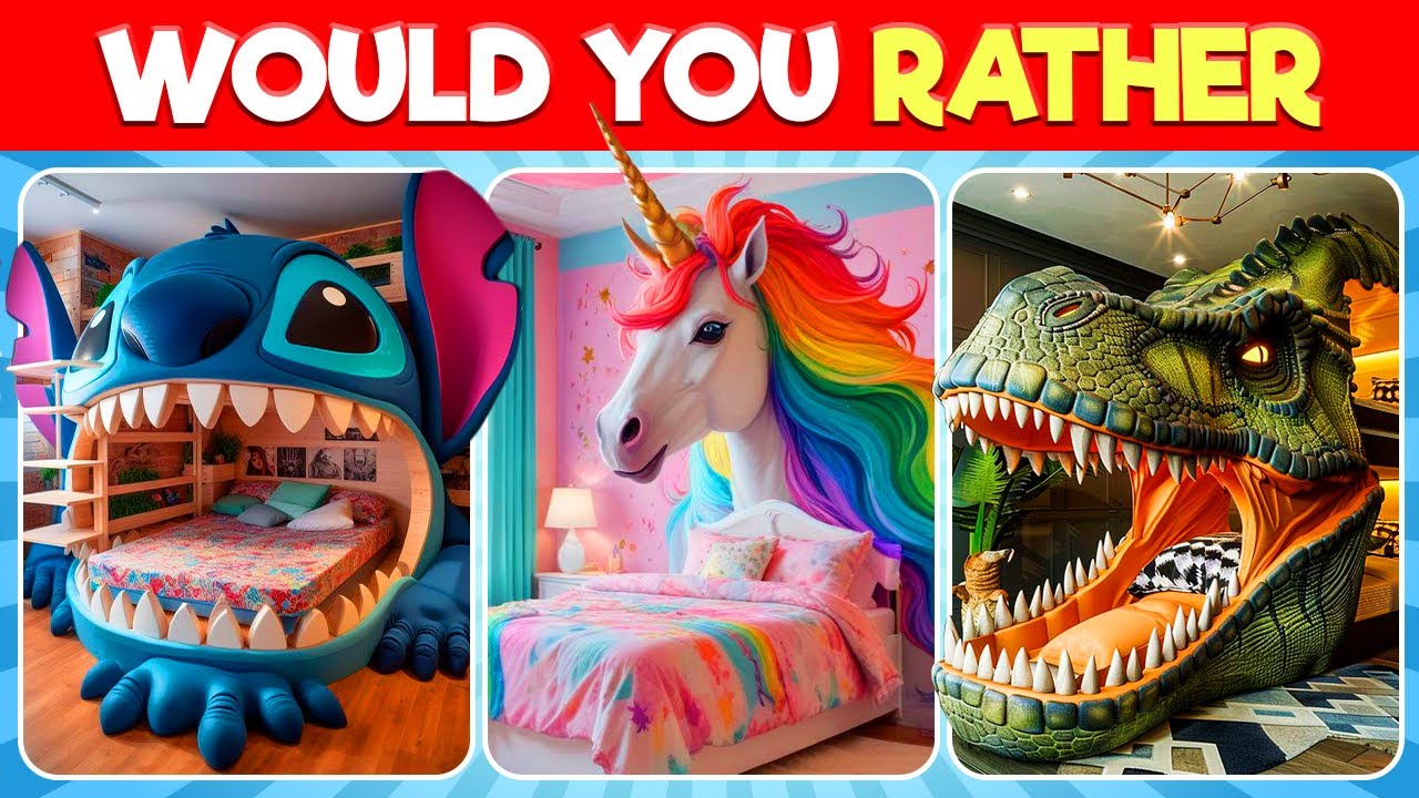 Build Your Dream House Would You Rather Challenge - YouTube