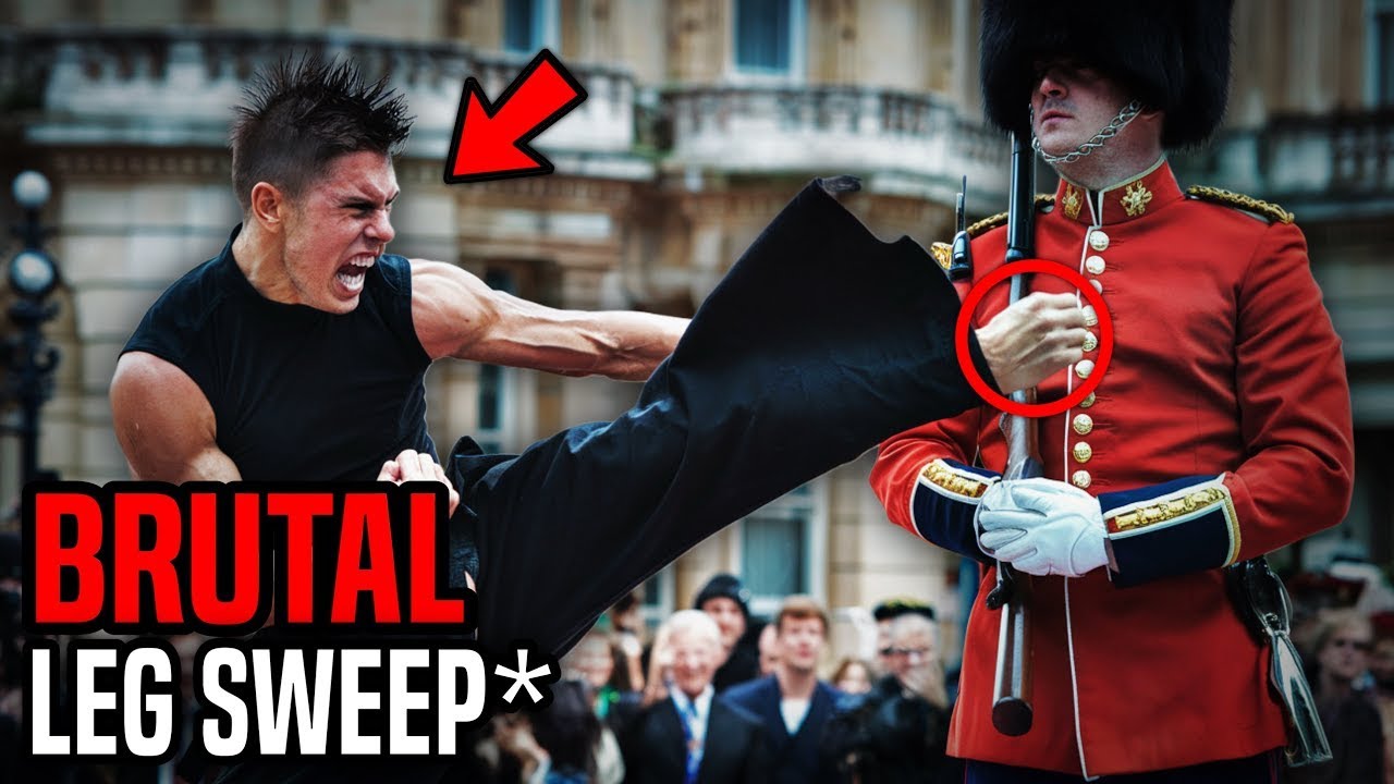 Martial Artist Attempts to Sweep a Royal Guard’s Legs—What Happens Next ...