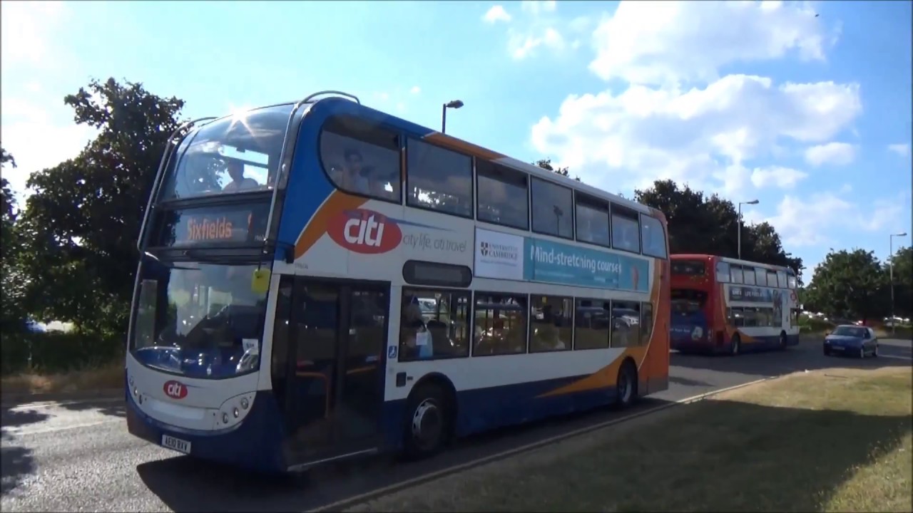 Buses on F1 Park and Ride July 2018 - YouTube