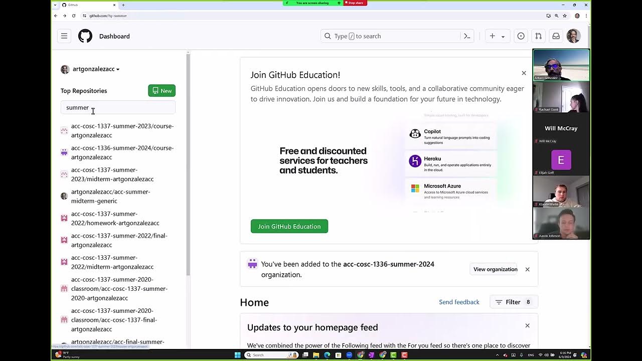 060324 COSC 1336 Dev Tools: GitHub - YouTube