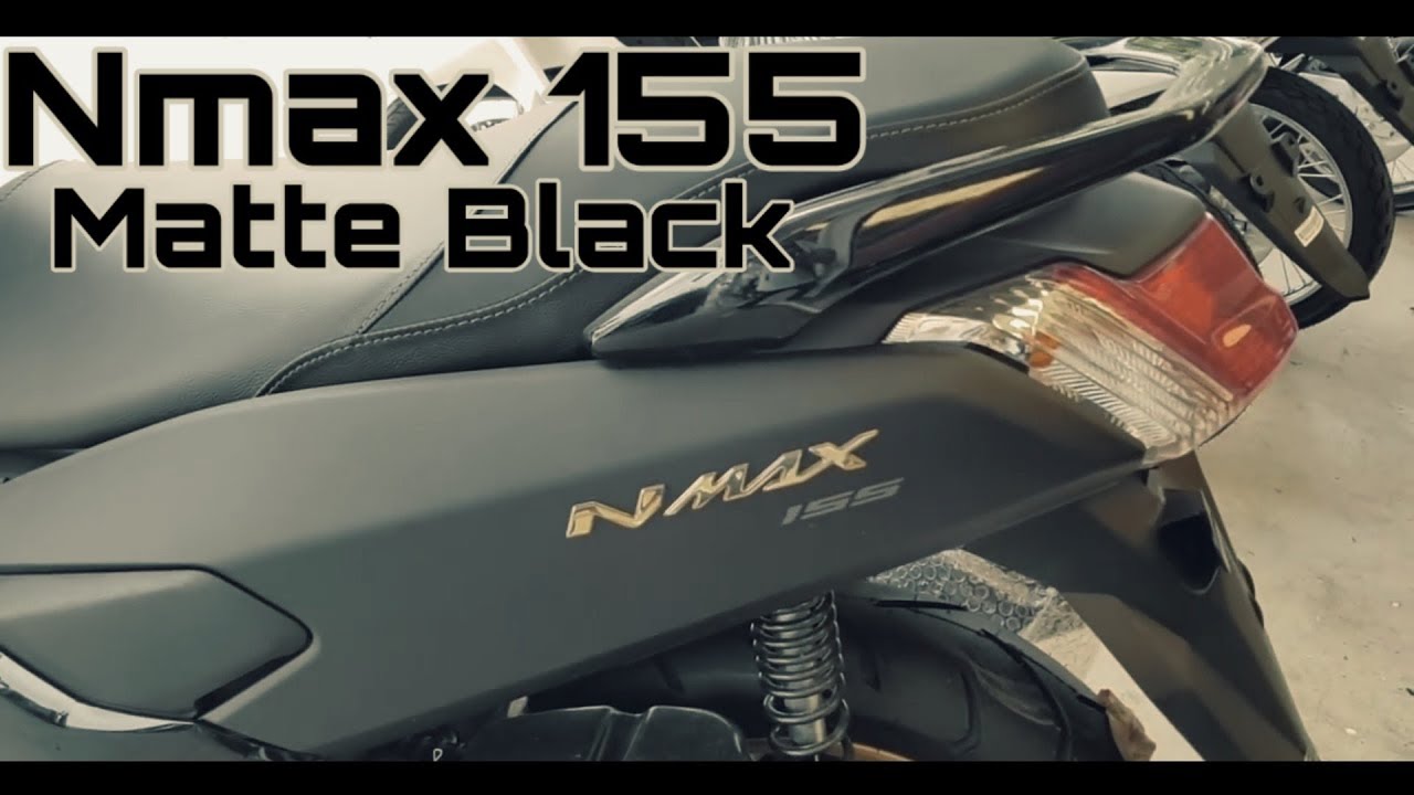 Yamaha Nmax 155 Matte Black - YouTube