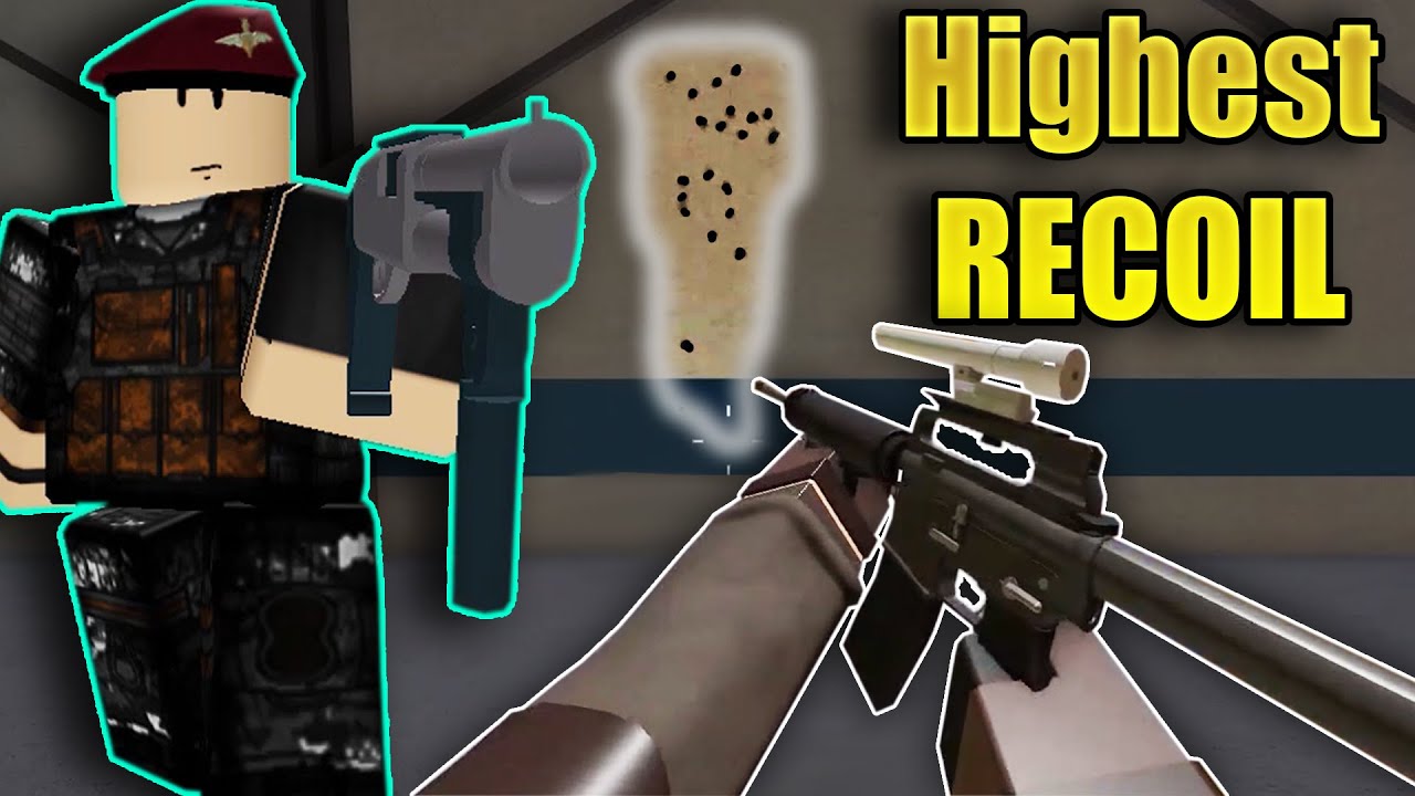 Top 3 High Recoil Guns in Phantom Forces! - YouTube