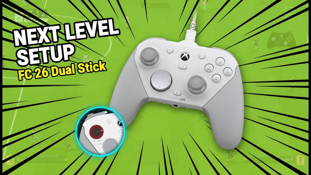 GameSir G7 PRO Dual Stick Setup for EA FC 26 - YouTube